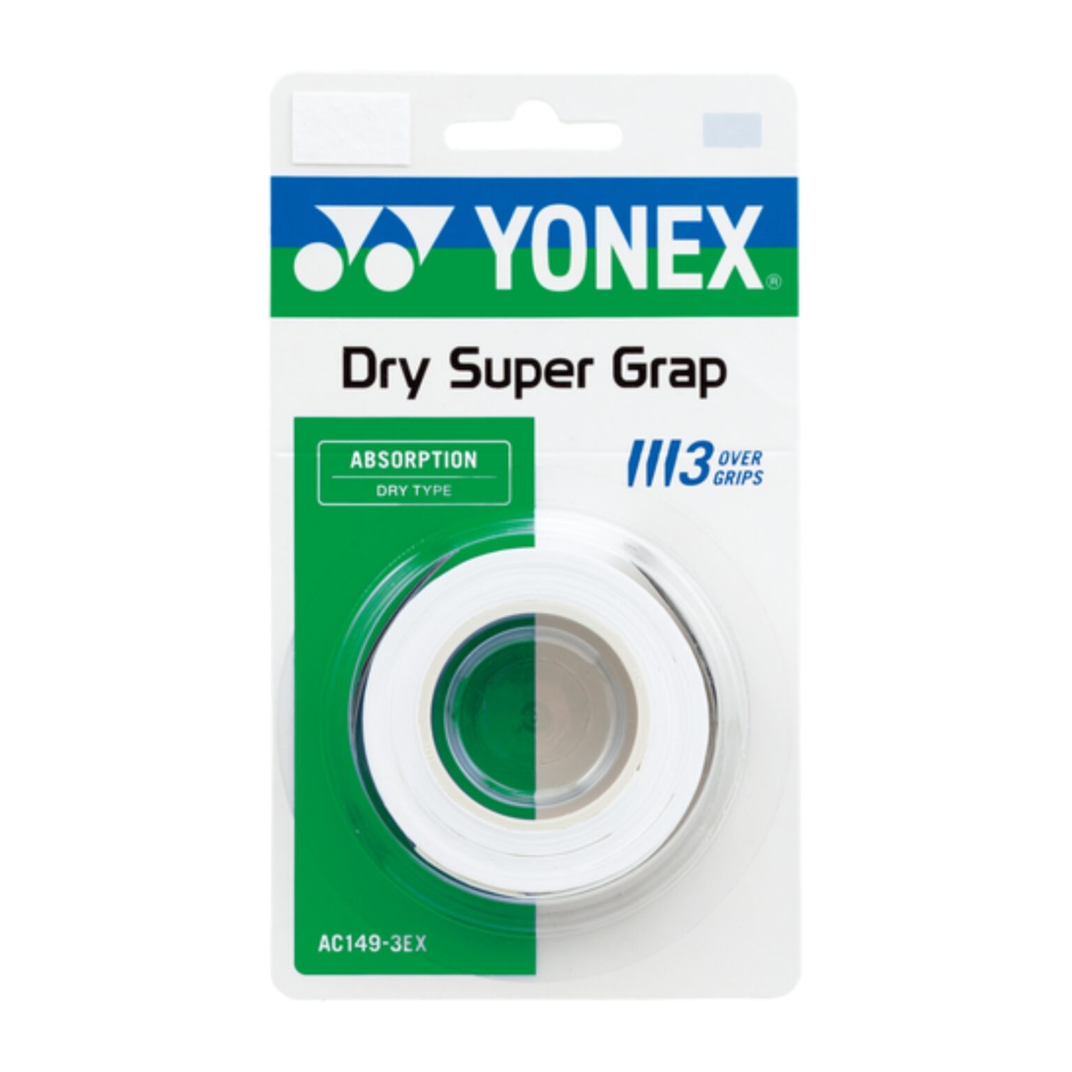 Yonex Dry Super Grap 3-Pack | Yonex Greb → Køb her