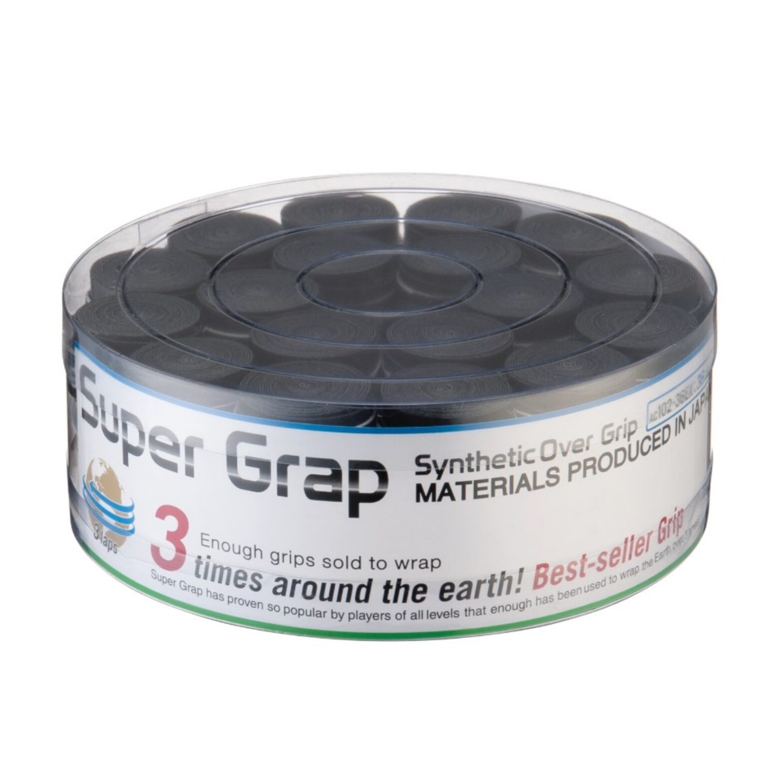 Yonex Super Grap 36-Pack Black | Yonex Overgrip → Køb