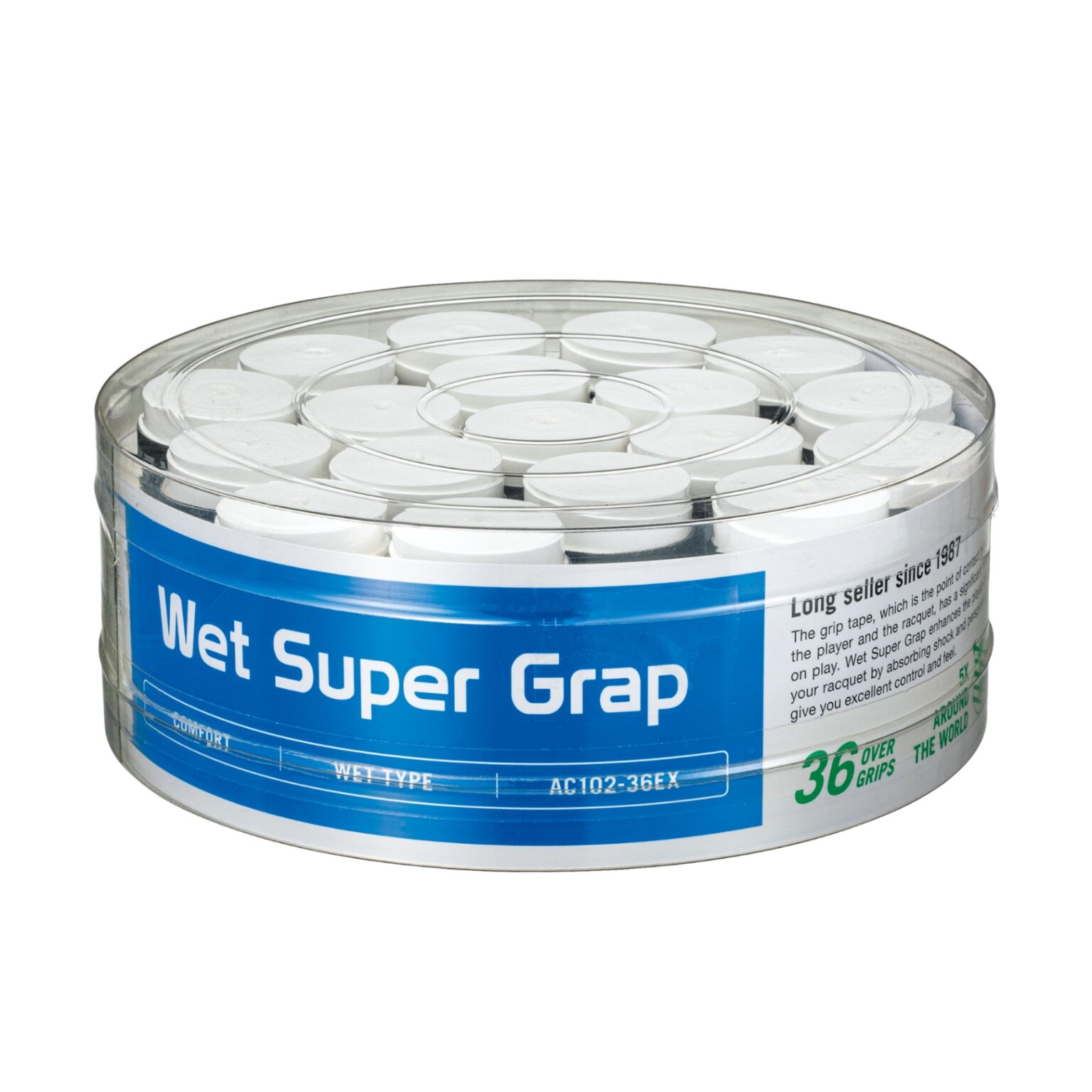 Yonex Super Grap 36-Pack White | Yonex Overgrip → Shop!