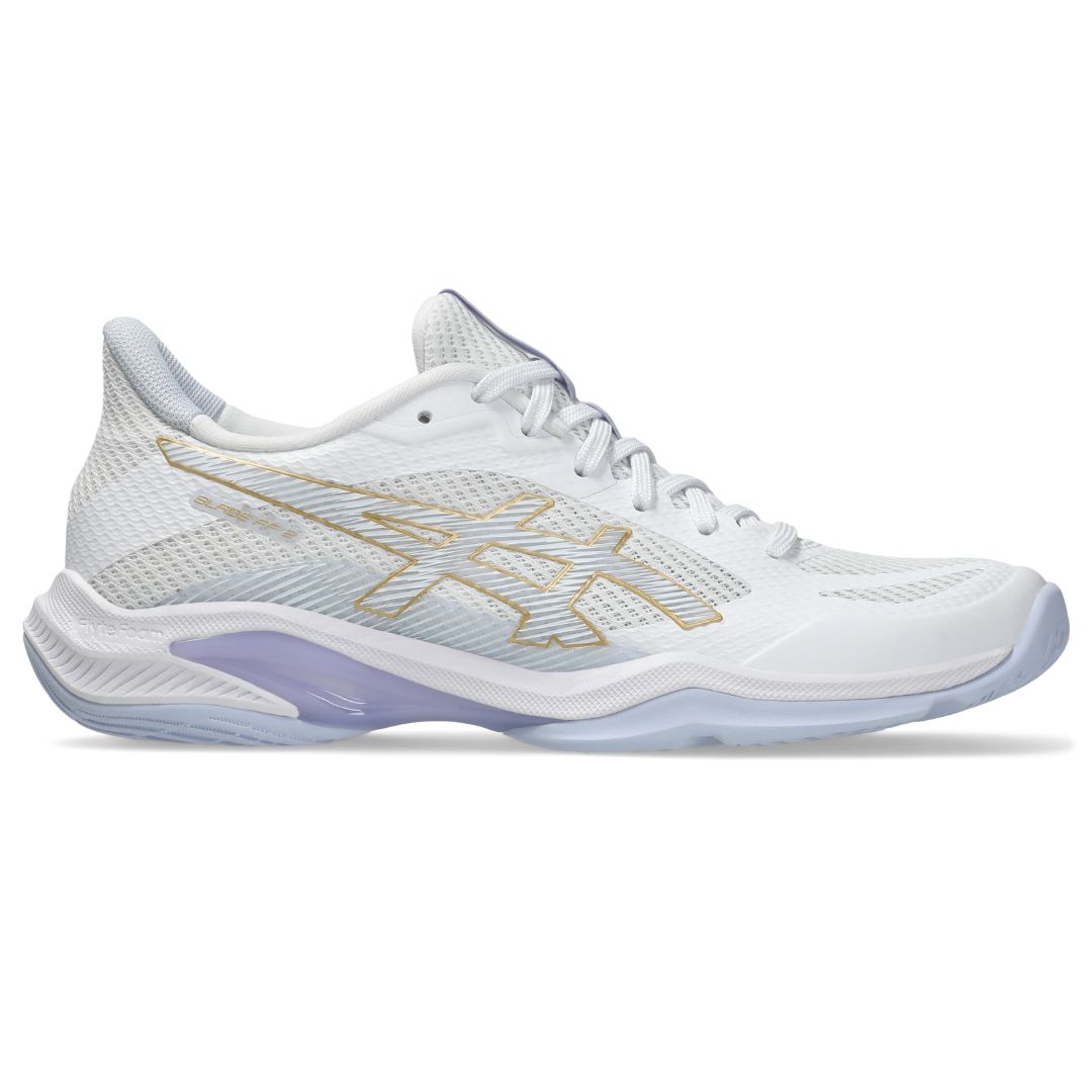 Asics Blade FF 2 Women White/Blue Fade | Badmintonsko